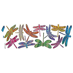 Tervis Made in USA Double Walled Dragonfly Mandala Insulated Tumbler Cup Keeps Drinks Cold & Hot, 16oz Mug Unlidded, Classic