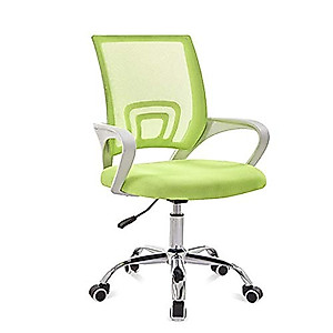 WYKDD Gaming Chair Ergonomic Computer Chair Rotating Lifting Comfort Home Office Conference Seats Company Staff Armchair Office Chairs (Color : Gray)