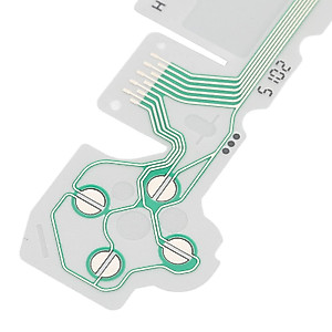 for PS5 Controller Conductive Film, 5 Set Replacement Keypad Conductive Film for PS5 Controller