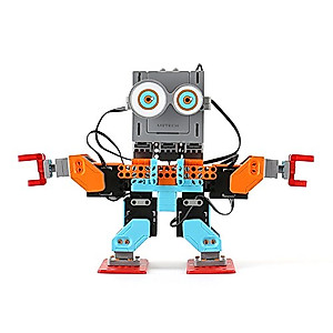 UBTECH JR0602 Jimu Robot BuzzBot & MuttBot - App Enabled STEM Learning Robotic Building Block Kit