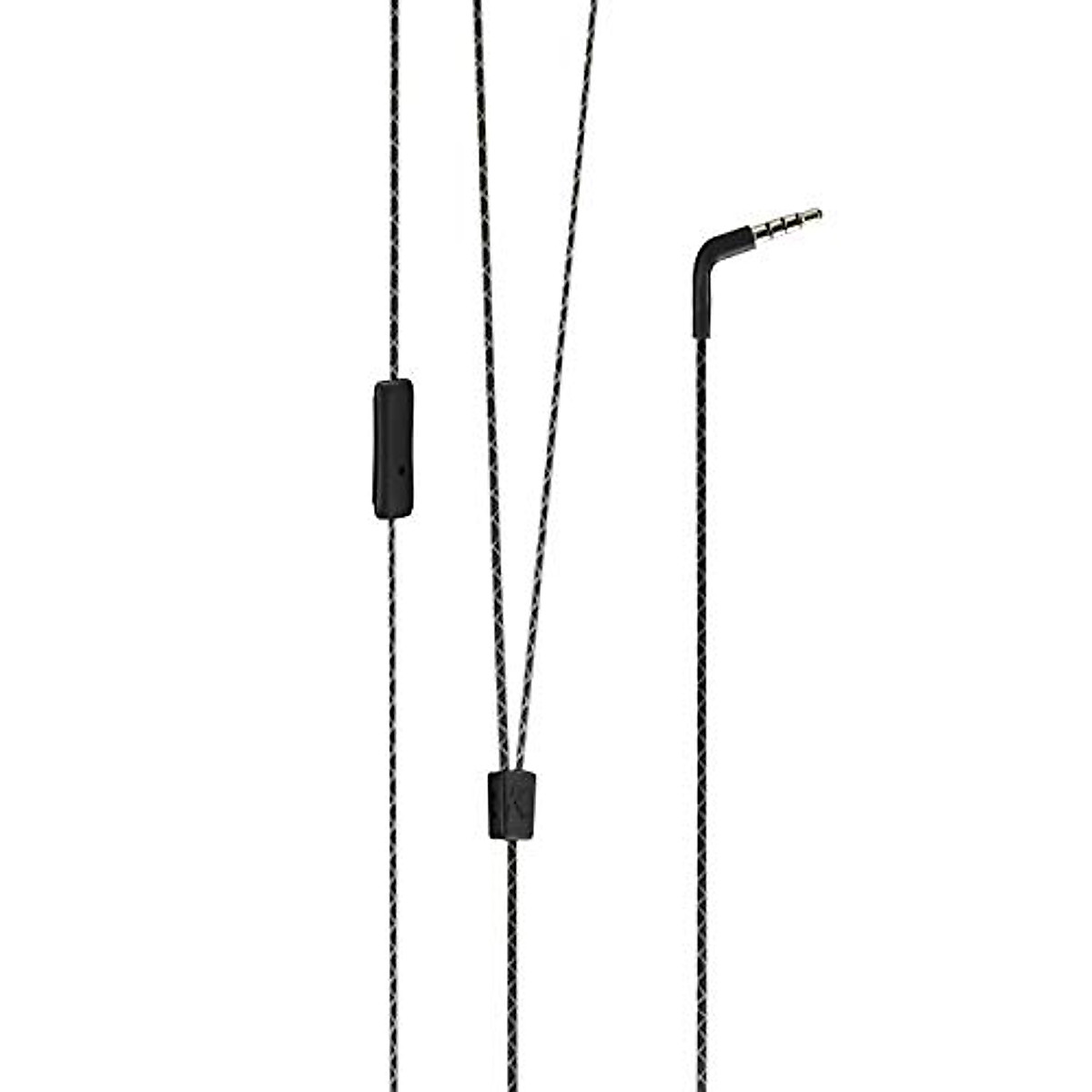KICKER 43EB93B Microfit Premium Earbuds | in-Ear Noise-Isolating Earphones | Silicon Ear Tips 4 Sizes | in-Line Mic and Multi-Function Button | Legendary Audio Quality