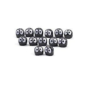 Cute Soot Sprites Car Rearview Mirror Accessories for Car Interior Decoration Dashboard Car Ornament Funny Gifts for Cute Car Mirror Interior Decors (20 Pcs)