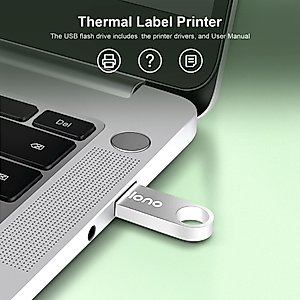 POLONO Shipping Label Printer for Shipping Packages, 4x6 Label Printer, Thermal Label Maker, Compatible with Shopify, Ebay, USPS, FedEx, Amazon & Etsy, Support Multiple Systems(Green)