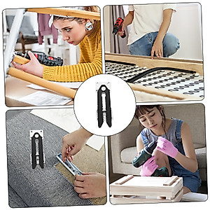 Homoyoyo Sectional Snap Couch Sectional Sofa 11 Pcs Sofa Connector Couch Snap Steel Furniture Insert Sectional Couch Hooks