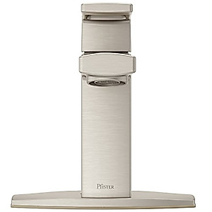 Pfister 961-230J Deckard Deckplate for 1-Handle Bathroom Faucet, 1 Count (Pack of 1), Matte Black