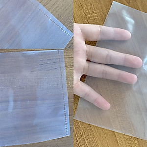 100 Pcs 6"x12" Clear Plastic Fish Bags,3 Mil Thick-Leak-Proof Shipping Bags,for Marine and Tropical Fish Transport,Bottom Seal Storing Leak-Proof Shipping Bags for Live Fish