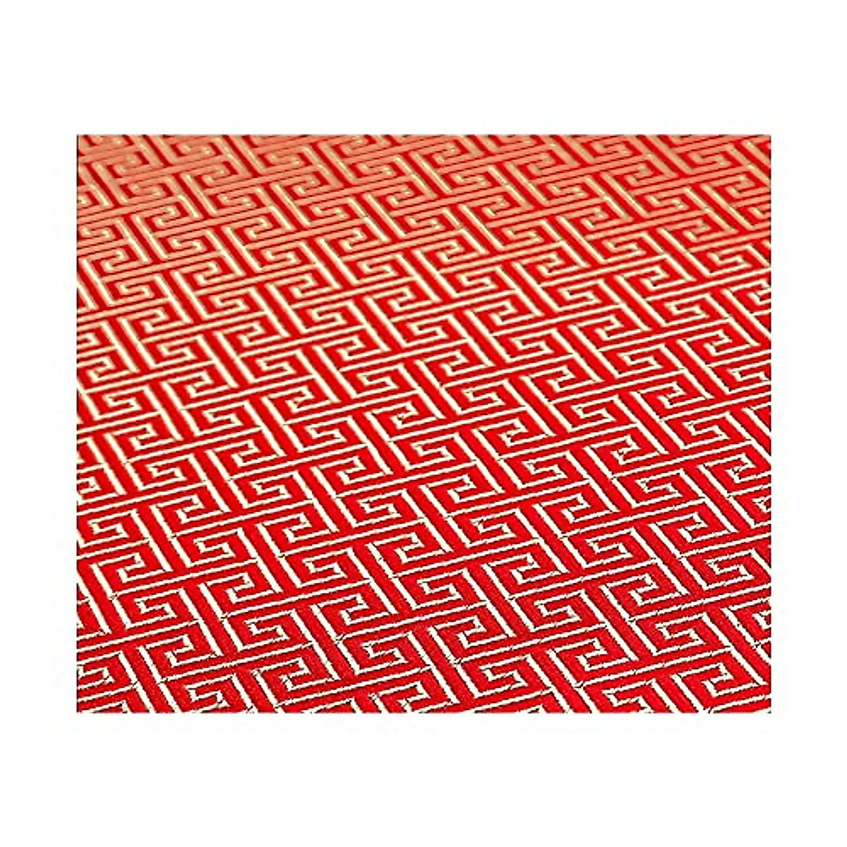 GOONSDS Chinese Brocade Sateen Fabric by The Yard for Upholstery and Home Accents 75CMX50CM,D