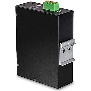 TRENDnet 10-Port Industrial Gigabit L2 Managed DIN-Rail Switch, 8 X Gigabit, 2 X SFP Slots, DIN-Rail Mount, IP30, Vlan, Qos, Lacp, STP/Rstp, Bandwidth Management, Lifetime Protection, TI-G102i