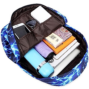 Createy School Backpack for Girls Backpack with Lunch Box Pencil Case Lightweight Kids Backpack Primary Elementary Students Bookbags School Bags Set for Teens