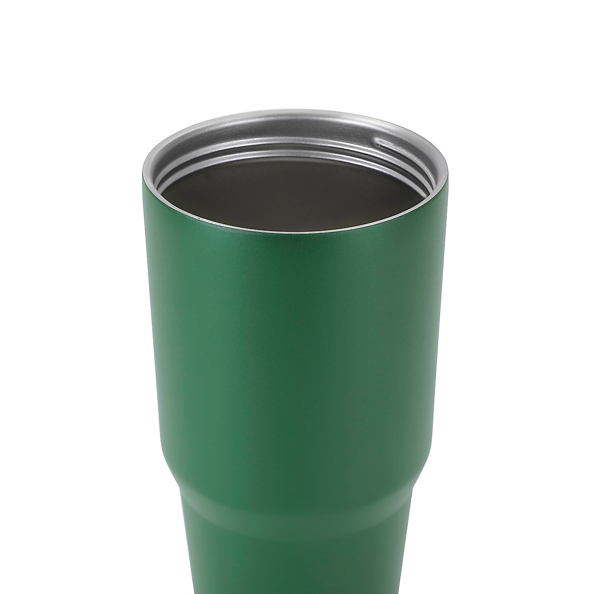 makerflo 30 oz Green Powder Coated Tumbler Pack of 1 with Upgrad Handle Option, Includes a Sliding Splash & Leak Proof Lid, Ideal for Craft, Personalization (Laser Engraving, UV DTF, Epoxy, Vinyl)