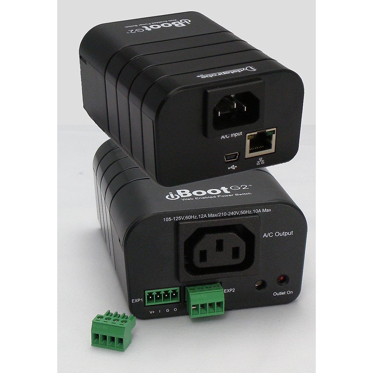 Dataprobe iBoot-G2+ Expandable Web Power Switch - Plus Version, 10/100 Ethernet Network Attached, IP Addressed, Cloud Controlled Power Switch, Remote Power Switch