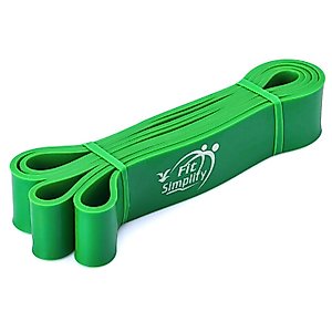 Fit Simplify Pull Up Assist Band - Stretching Resistance Band - Mobility and Powerlifting Bands - Exercise Pull Up Band