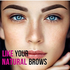 Eyebrow Stamp Stencil Kit, Brow Stamp Kit, Waterproof Eye Brow Stamping Kit, Easy To Use Eyebrow Kit, Brow Stencils and Stamp Kit, Eyebrow Stencil Kit