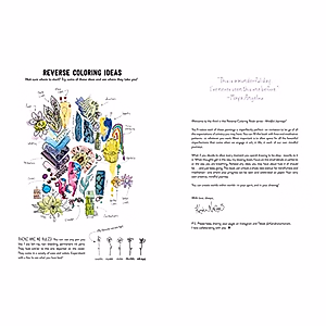 The Reverse Coloring Book™: Mindful Journeys: Be Calm and Creative: The Book Has the Colors, You Draw the Lines