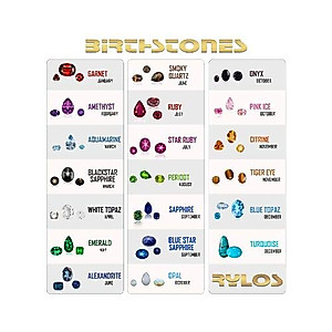 Rylos Rings for Women 14K White Gold Ring Classic Style Birthstone Ring 6X4MM Gemstone & Diamonds Exotic Tanzanite Jewelry for Women Size 9