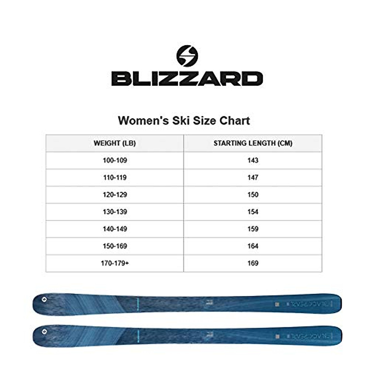 Blizzard Entertainment Women's Black Pearl 88 All-Mountain Lightweight Skis, Blue, 153 cm (8A007500001)