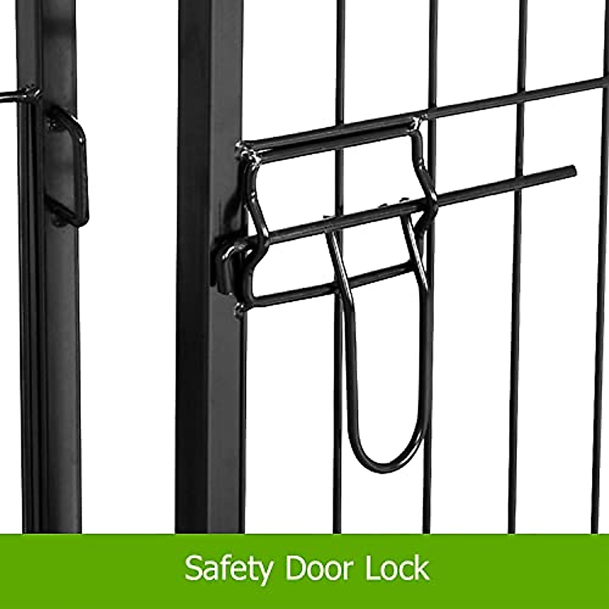 Yaheetech 40-inch Pet Playpen with Door Pet Playpen for Large and Small Animals, Foldable Dog Exercise Pens Indoor & Outdoor 16 Panel