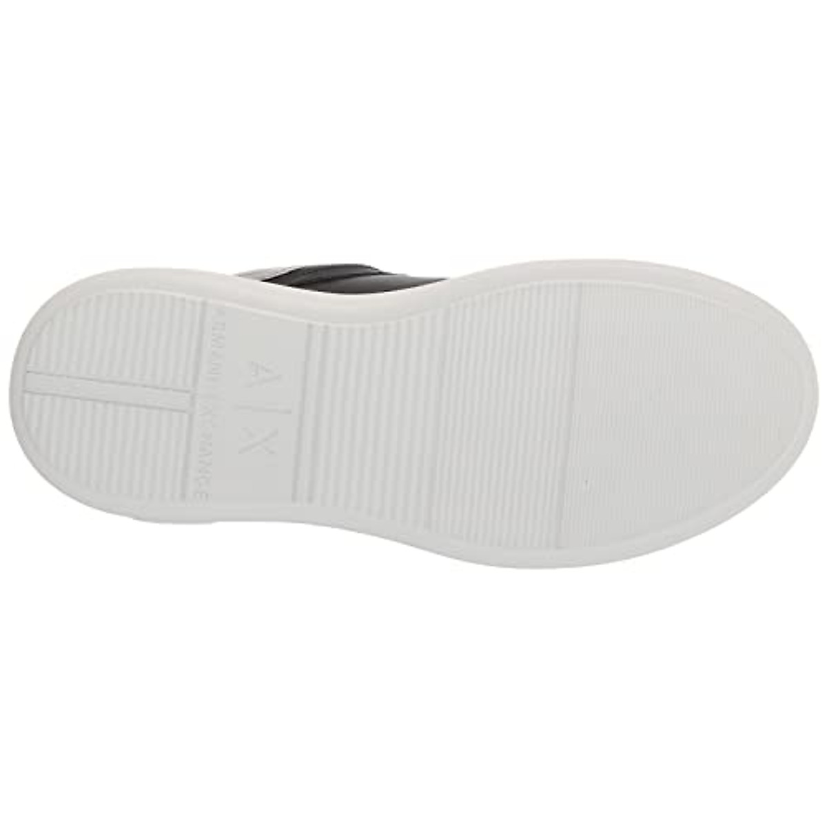 A|X ARMANI EXCHANGE Women's Super Platform Sneakers, Black, 9