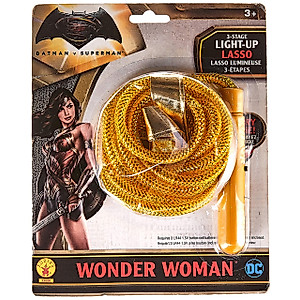 Rubie's Costume Batman v Superman: Dawn of Justice Wonder Woman Light Up Lasso