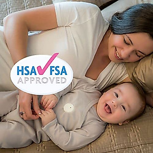 MonBaby Smart Baby Monitor: Tracks Chest Movement, Rollovers, Sleeping Position. Real-Time Alerts to Smartphone. HSA and FSA Approved. MonBaby for Smart Parenting.