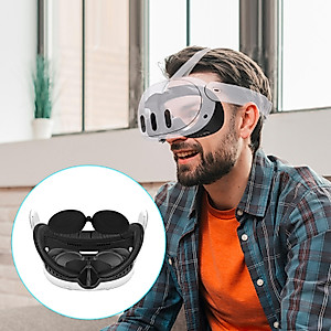 Facial Interface Bracket Face Cover Cushion Pad for Quest 3 Grey
