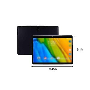 HD 10.1 Inch Android Tablet - 8-core IPS - High Definition Screen - WiFi Bluetooth Voice Call - Game Video Learning Tablet - SIM Card Communication Function 256GB (Black)