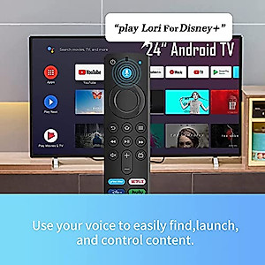 Replacement Voice Remote L5B83G (3rd GEN) fit for Fire TV Stick (2nd Gen, 3rd Gen, Lite, 4K), Fire TV Cube (1st Gen & 2nd Gen), and Fire TV (3rd Gen, Pendant Design)