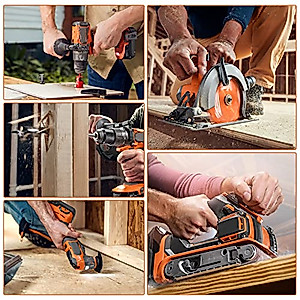 [1-Pack] 18V High-Output 6.0Ah! Battery for Ridgid 18 Volt Power Tools Battery R840087 R840083 R840086 R840085 R840084 AC840085 AC840086 AC840087P etc.