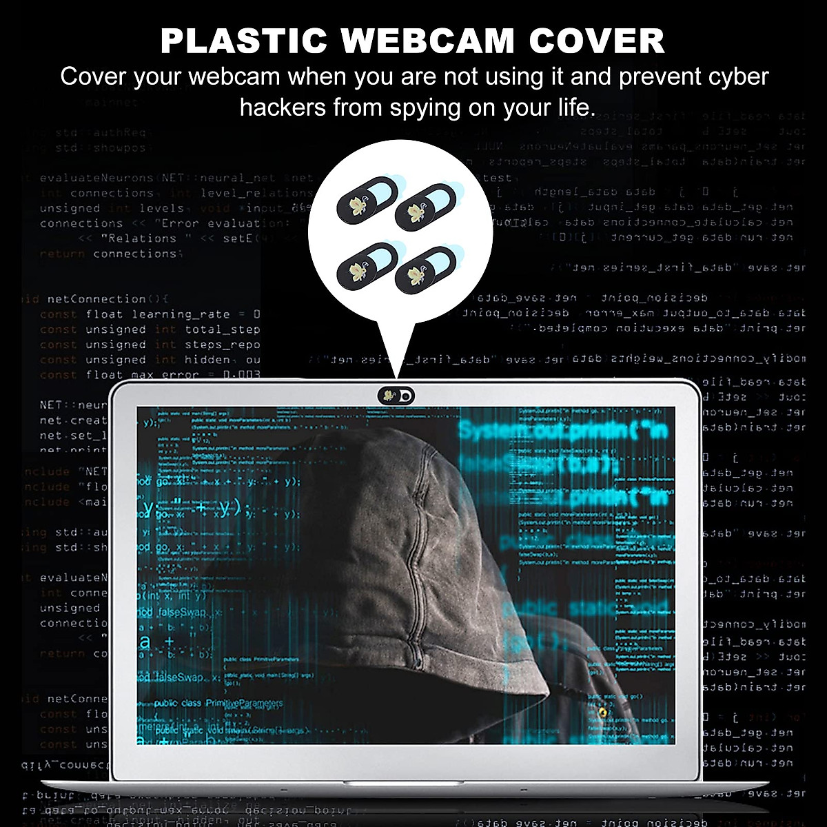 SOLUSTRE 4Pcs Camera Privacy Cover Professional Webcam Cover Camera Safety Covers Laptop Webcam Cover Protects Your Privacy Online Webcam Cover Slide Web Camera Covers Beer abs Cell Phone