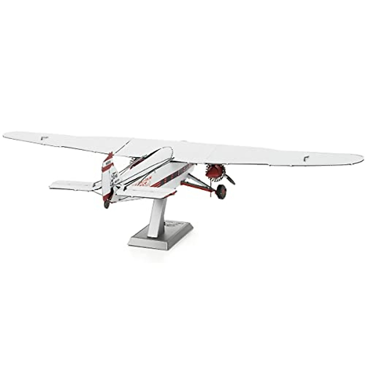 Fascinations Metal Earth Ford Trimotor 3D Metal Model Kit Bundle with Tweezers