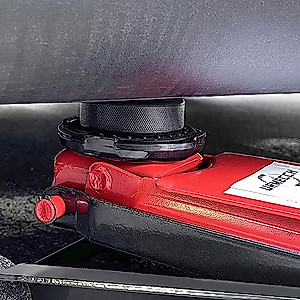 URMECCH Lifting Jack Pad for Tesla Model 3/Y/S/X, 4PCS Rubber Jack Pad Adapter Pucks Tool Chassis Jack Point Pad Sturdy Adapter, Car Tire Repair Tool Kit with Storage Box