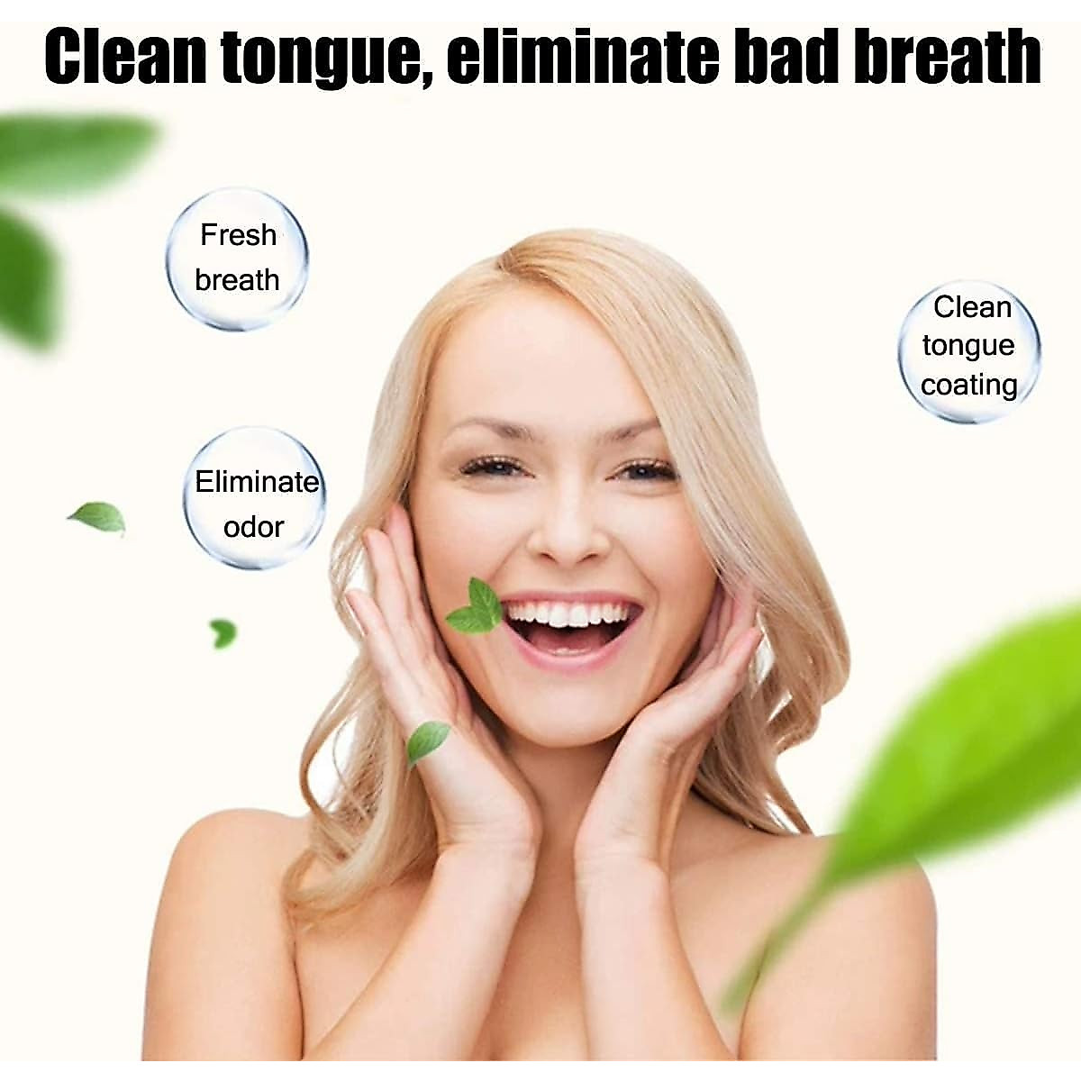 Tongue Brush, Tongue Scraper, Tongue Cleaner, Tongue Scraper Brush, Tongue Scraper Cleaner, Tongue Brushes, Helps Fight Bad Breath, 5 Tongue Scrapers, 5 Pack