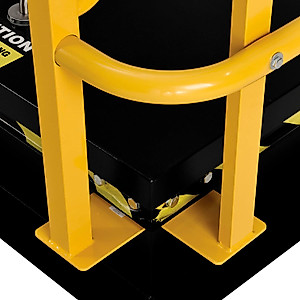 Global Industrial Global Industria Roof Hatch Safety Railing, Galvanized, 36"x24" & 36"x30"