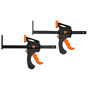 WEN CT992F 7.5-Inch Quick Release Track Saw Clamps, Two Pack