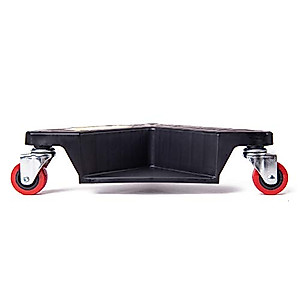 Pake Handling Tools - Furniture Corner Mover 3 Wheel Dolly- Low Profile Wheel Dollies Set of 4-880 lb. Load Capacity