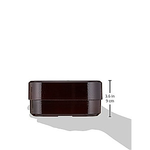 Hakoya Wood Grain Lunch Box, Tame