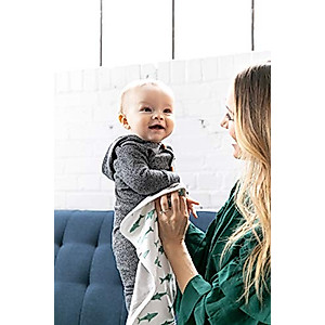 Copper Pearl 3-Layer Knit Security Blanket Set Sized 16" x 16" 2-Pack Pacific