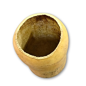 Hand-made Palm Wine Cup | Igbo Tribe Palm Wine Cup, Hand-Calved African Wine Cup (Size 5")