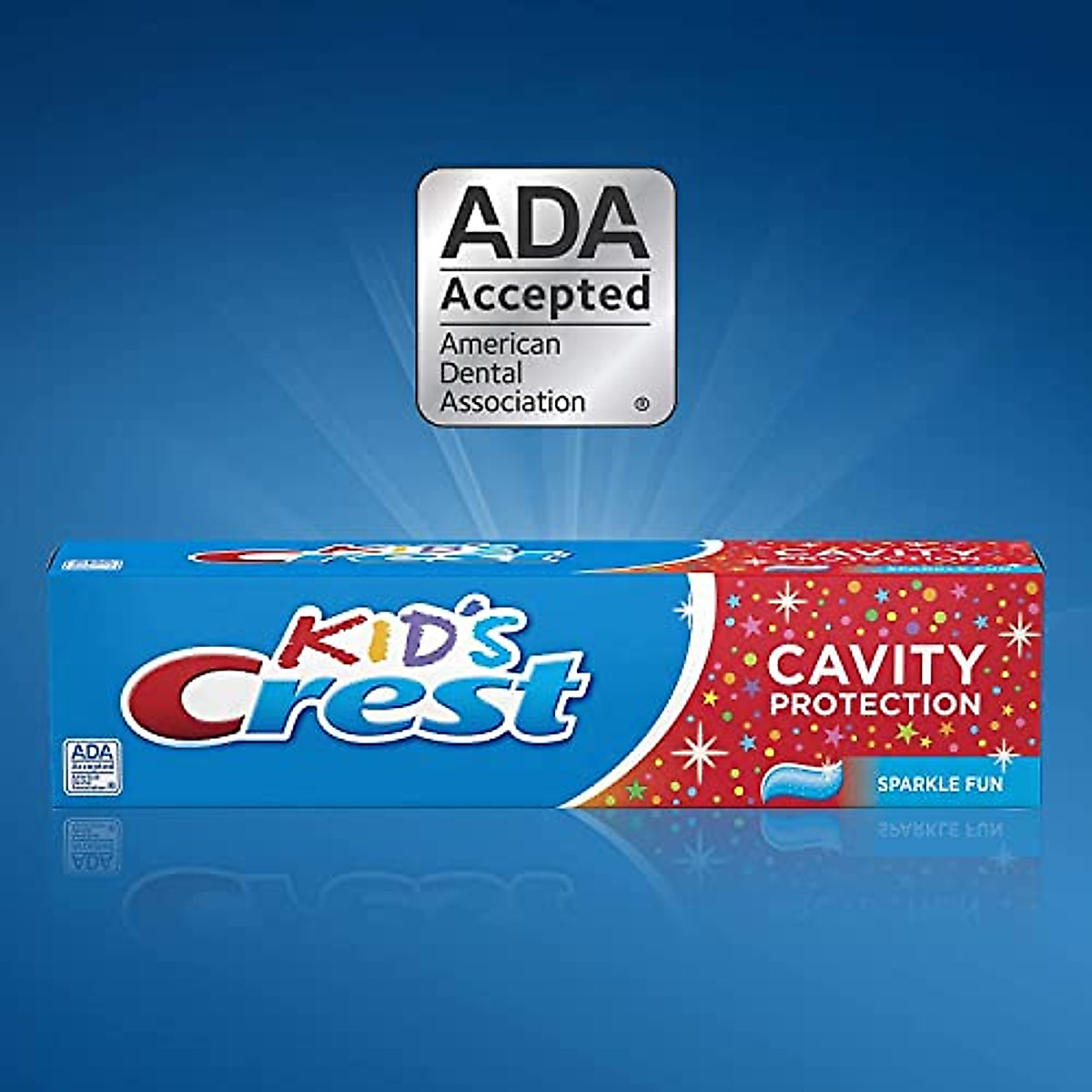 Crest Kid's Cavity Protection Toothpaste (children and toddlers 2+), Sparkle Fun, 4.6 Oz (Pack of 3)