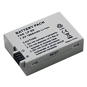 LP-E8 LPE8 Battery for 650D Digital DSLR Camera Replace Generic