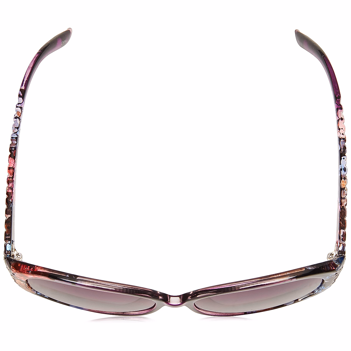 Jessica Simpson Women's J5386 Retro Cat Eye Sunglasses with UV400 Protection - Glamorous Sunglasses for Women, 58mm