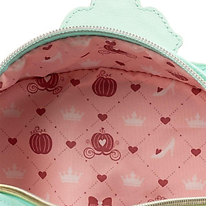 Loungefly Disney Cinderella Reversible Pumpkin Carriage Crossbody Purse