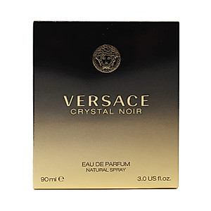 Versace Crystal Noir for Women Eau de Parfum Spray, 3 Ounce/90 ml