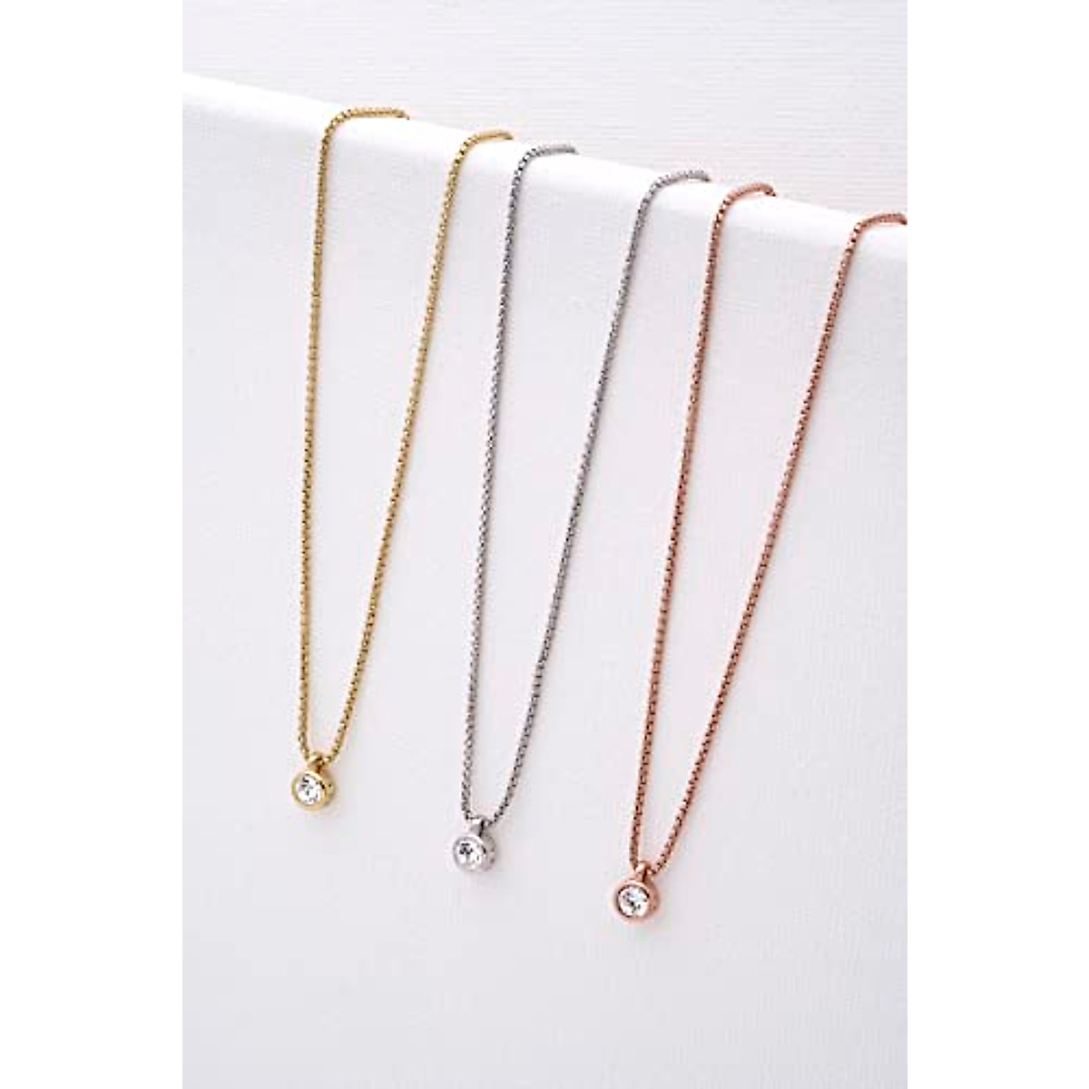 Ted Baker London Sininaa Crystal Pendant Necklace For Women (Gold/Crystal)