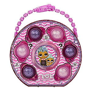 L.O.L. Surprise! Glitter Color Change Pearl (Purple) with 6 Surprises- Exclusive Collectible Doll & Lil Sister in Interactive Playset, Holiday Toy, Great Gift for Kids Ages 4 5 6+ Years Old