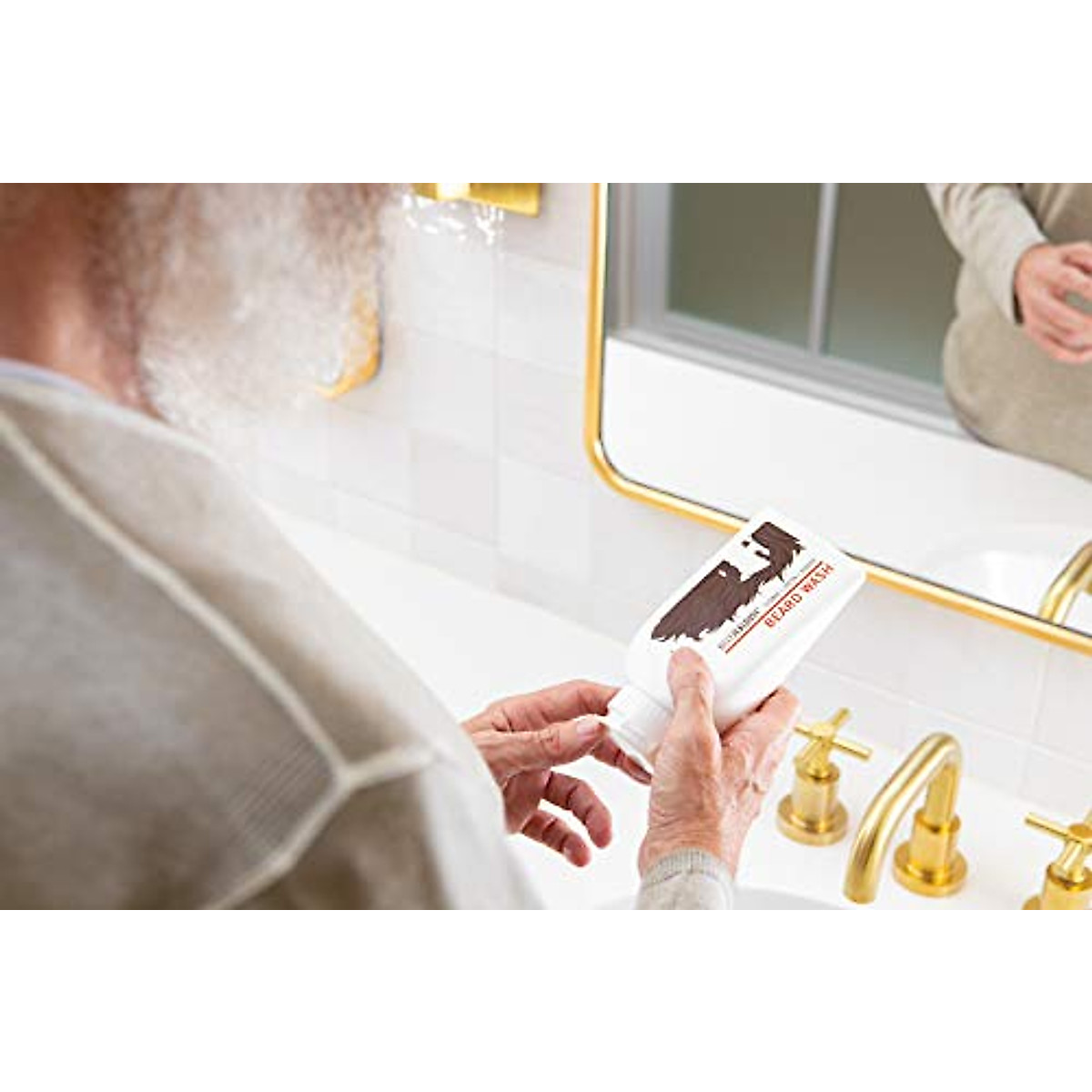 Billy Jealousy Beard Wash Hydrating Mens Beard Shampoo 8 Fl Oz (Pack of 1)