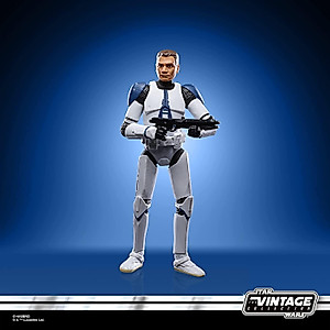 STAR WARS Hasbro The Vintage Collection Clone Trooper (501st Legion) Toy,3.75-Inch-Scale The Clone Wars Action Figure,Toys Kids Ages 4 and Up,(F5834)