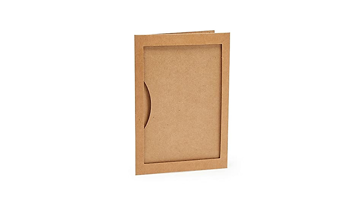 48 Pack Kraft Paper Photo Insert Cards - Share Memories
