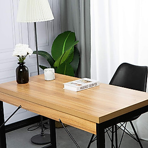 Computer Desk, 47 inches Office Desk with Drawers, Office Desks & Workstations Student Desk Study Desk Writing Desk Computer Table Work Desk for Home Office Bedroom