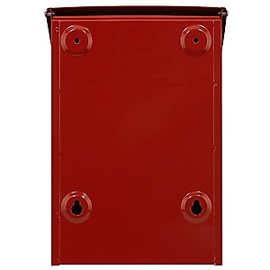 Architectural Mailboxes 2681R Marina Wall Mount Mailbox, Small, Red